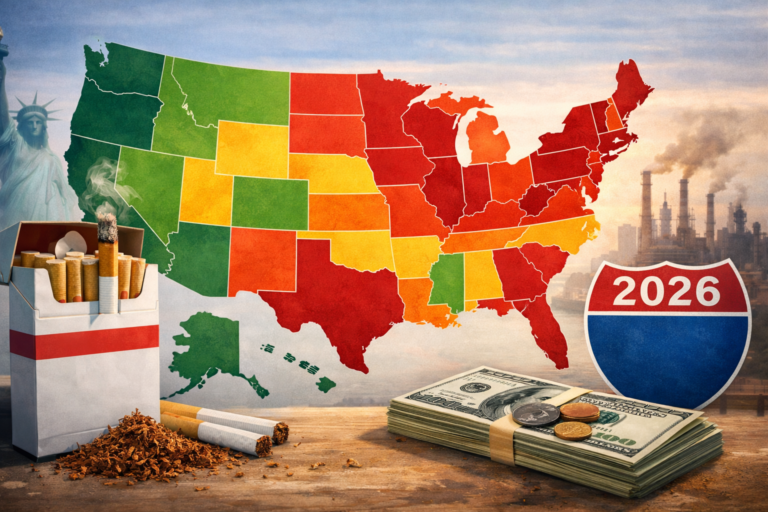 Cigarette Prices across the US in 2026: What You’ll Pay in Every State